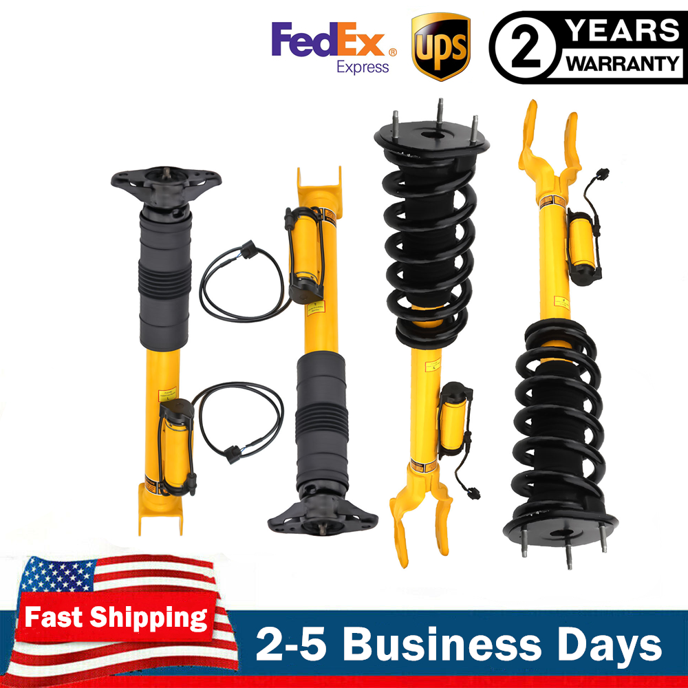 Full Set Front Rear Shock Struts Assembly Fits For Jeep Grand Cherokee ...