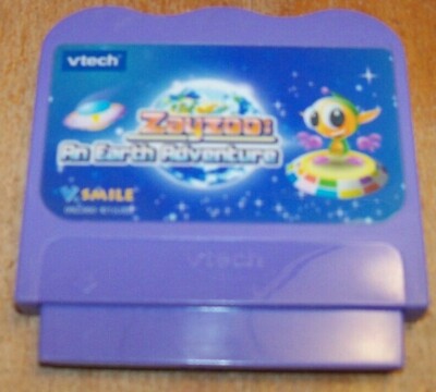 Vtech VSmile V.Smile ZAYZOO An Earth Adventure Smartridge Game ...