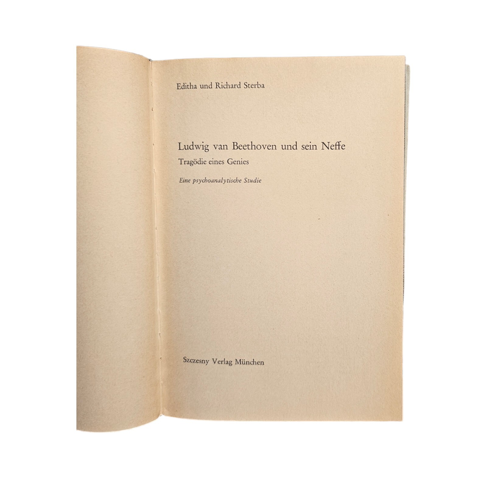 Ludwig Van Beethoven Et Son Neffe. Tragédie Un Genies. un / Une ...