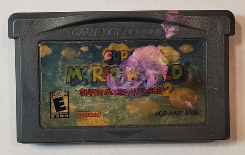 2002 Super Mario World 2 Game Boy Advance GBA Video Game Cartridge ...