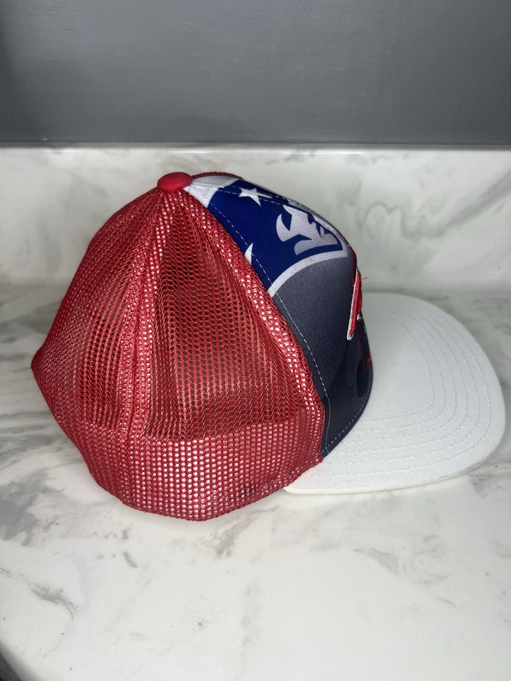 New England Patriots NFL Team Apparel Youth Boy’s Mesh Trucker Snapback ...