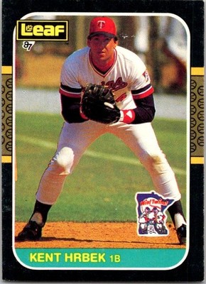 Kent Hrbek 1987 Leaf #99 Minnesota Twins | eBay