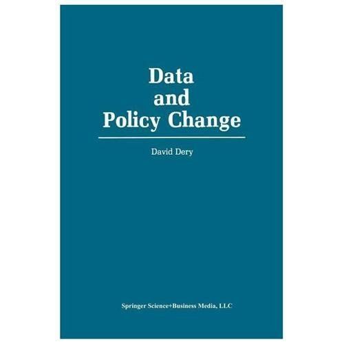Data and Policy Change : The Fragility of Data in the Policy Context by ...