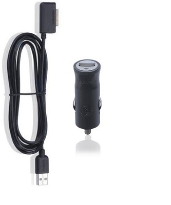 Original TomTom USB-Autoladegerät + USB Kabel für PRO 7100 7150 9100 ...