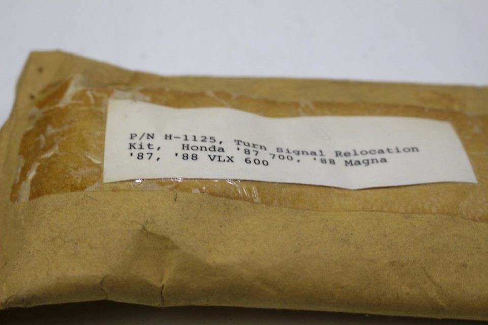 HONDA 87 700 88 MAGNA 87 88 VLX 600 TURN SIGNAL RELOCATION KIT. H-1125 ...