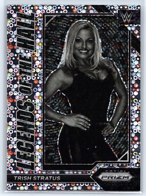 2023 PANINI PRIZM WWE #25 TRISH STRATUS LEGENDS OF THE HALL UNDERCARD ...