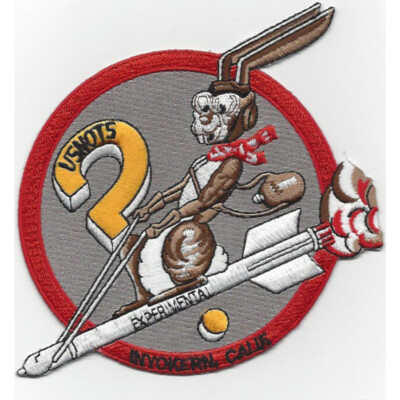 5.5" NAVY NAVAL WWII OTS ORDNANCE TEST STATION INYOKERN EMBROIDERED ...