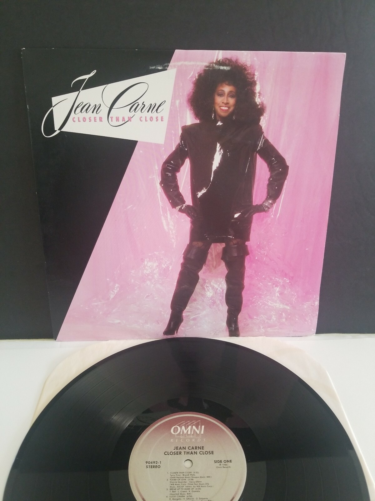 JEAN CARNE - CLOSER THAN CLOSE - VINYL LP ALBUM RECORD ORIGINAL NR.MINT ...