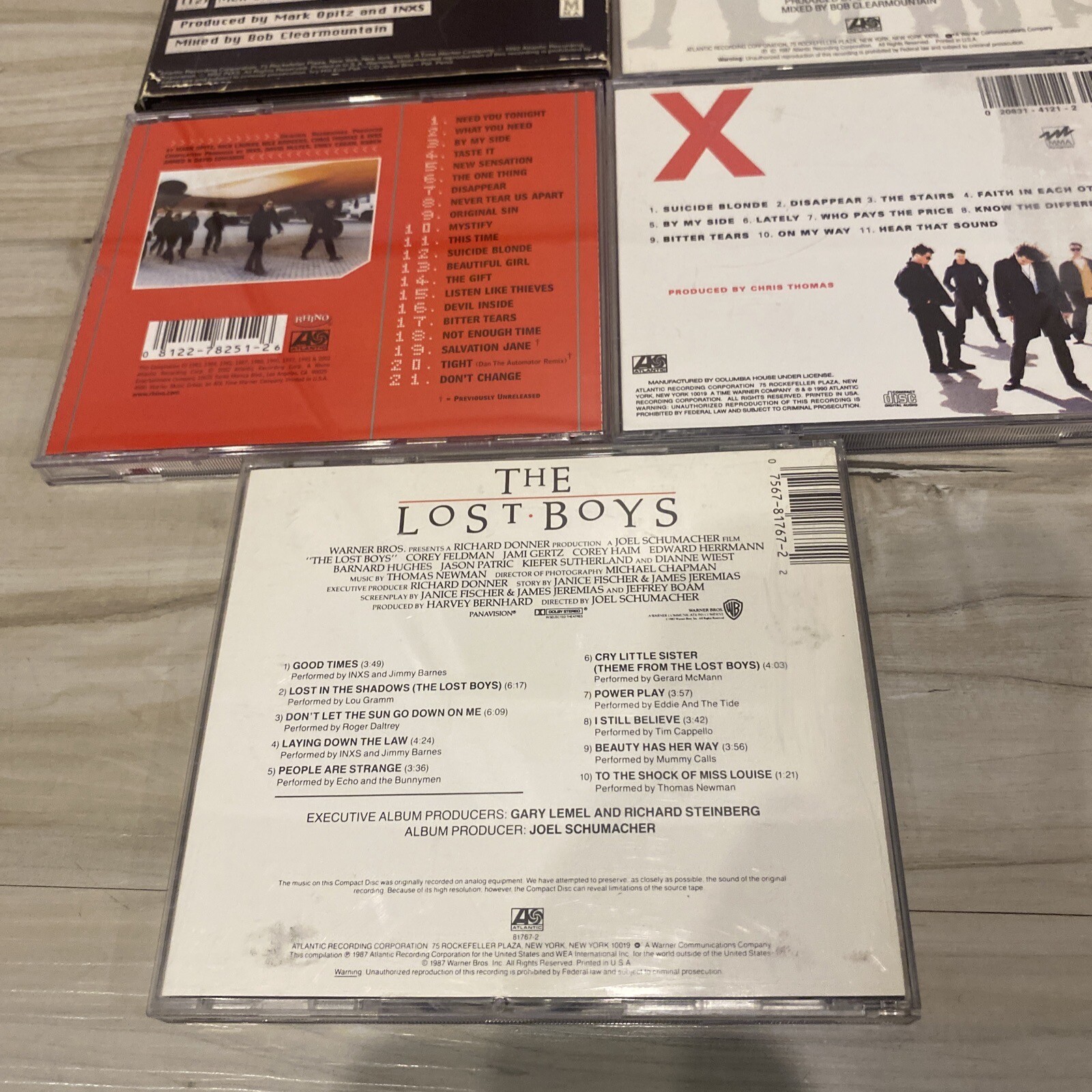 INXS 5 CD LOT Welcome to Wherever You Are Switch X Kick Lost Boys Best ...