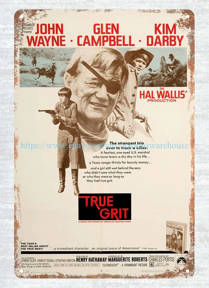 John Wayne True Grit Movie Poster