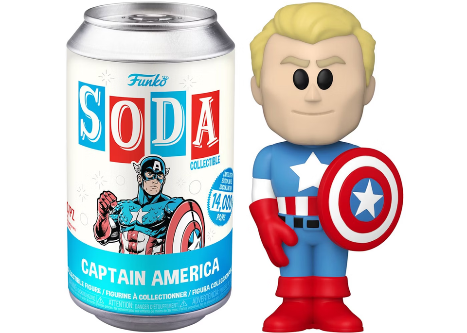 Funko Soda Captain America *CHASE* 889698549608 | eBay UK