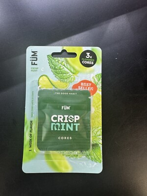 3x Fum Diffusive Device Flavored Air Stop Smoking Cores Crisp Mint | eBay