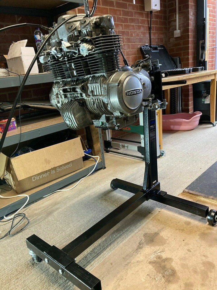 MOTORCYCLE ENGINE STAND ADAPTER FITTINGS. HONDA CB,BSA, XS650, YAMAHA ...