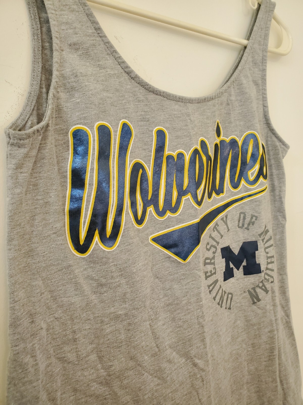 michigan wolverines Womens Tank Top Size S