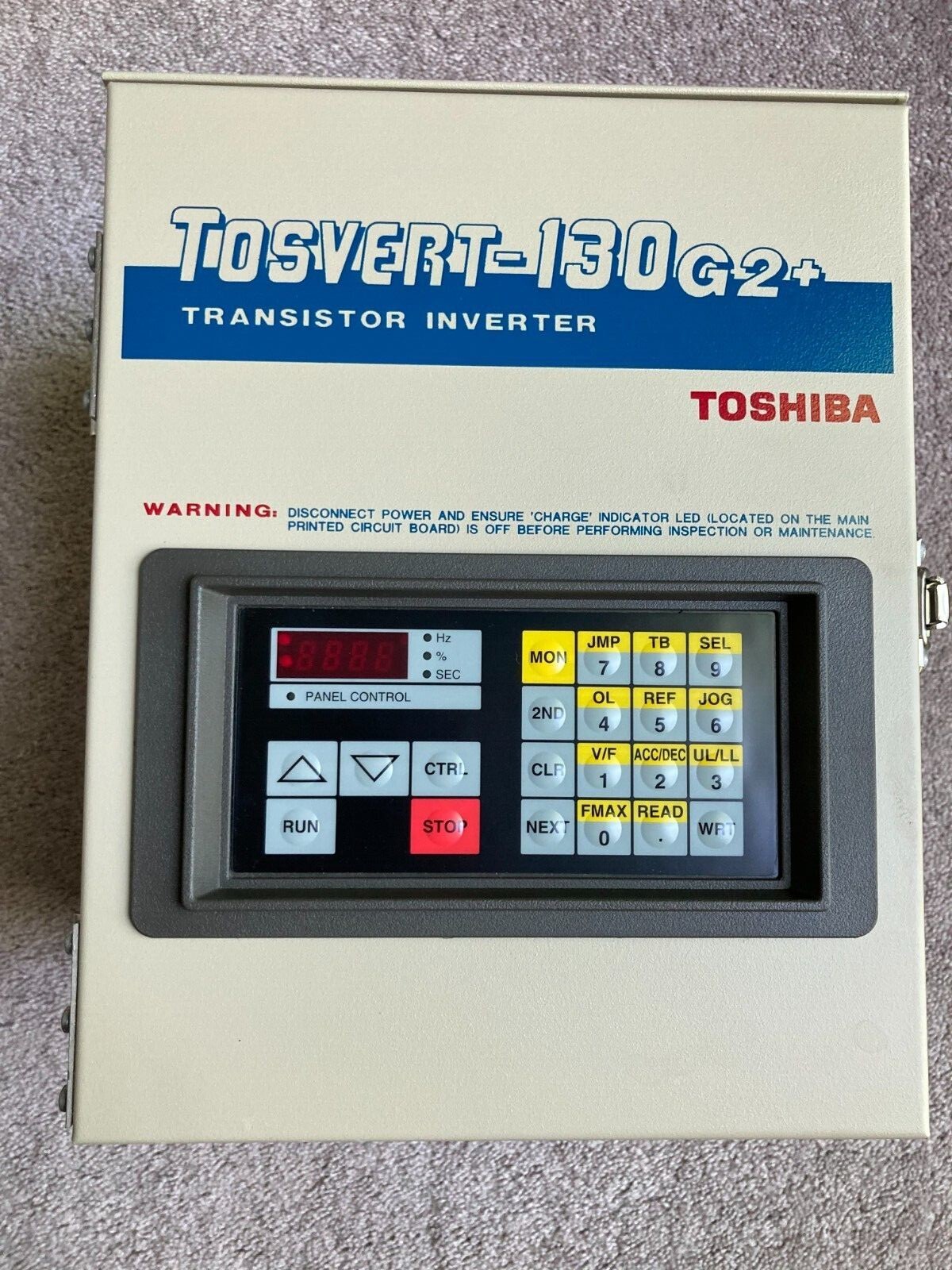 Toshiba Tosvert 130 G2 Transistor Inverter Vt130g2 2055 for sale online ...