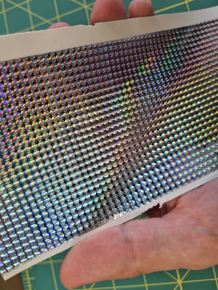 Stretchy Self-adhesive Lure Foil 100 cm X 8 cm - 18 Pro Lure Patterns ...