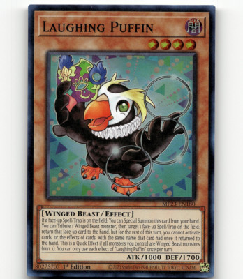 Yugioh Laughing Puffin 25th Anniv. Tin: Dueling Heroes Mega Pack | eBay
