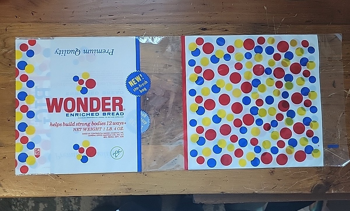 Wonder Bread Bag Wonder White Wonder High Fibre White Sliced Bread