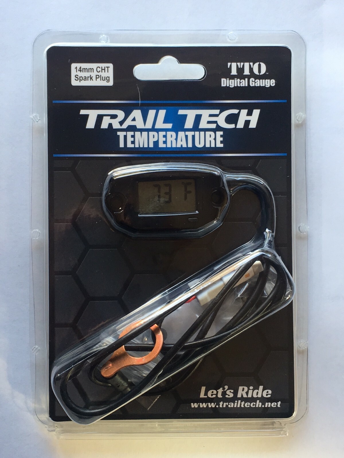 Trail Tech - 742-ET3 - Surface Mount Universal Temperature Meter w ...