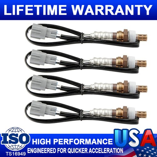 4PC Upstream Downstream Oxygen O2 Sensor For Toyota Sienna Camry Lexus ...