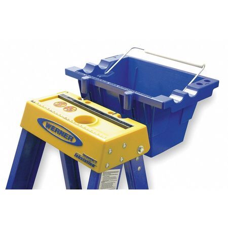 25 LB Capacity Rust Resistant Werner AC Utility Bucket for Use With ...