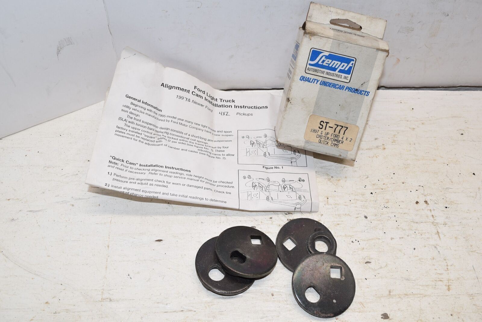 NOS Stempf ST-777 fits 1997-2002 Ford F150 4x2 Caster Camber Quick Cams ...