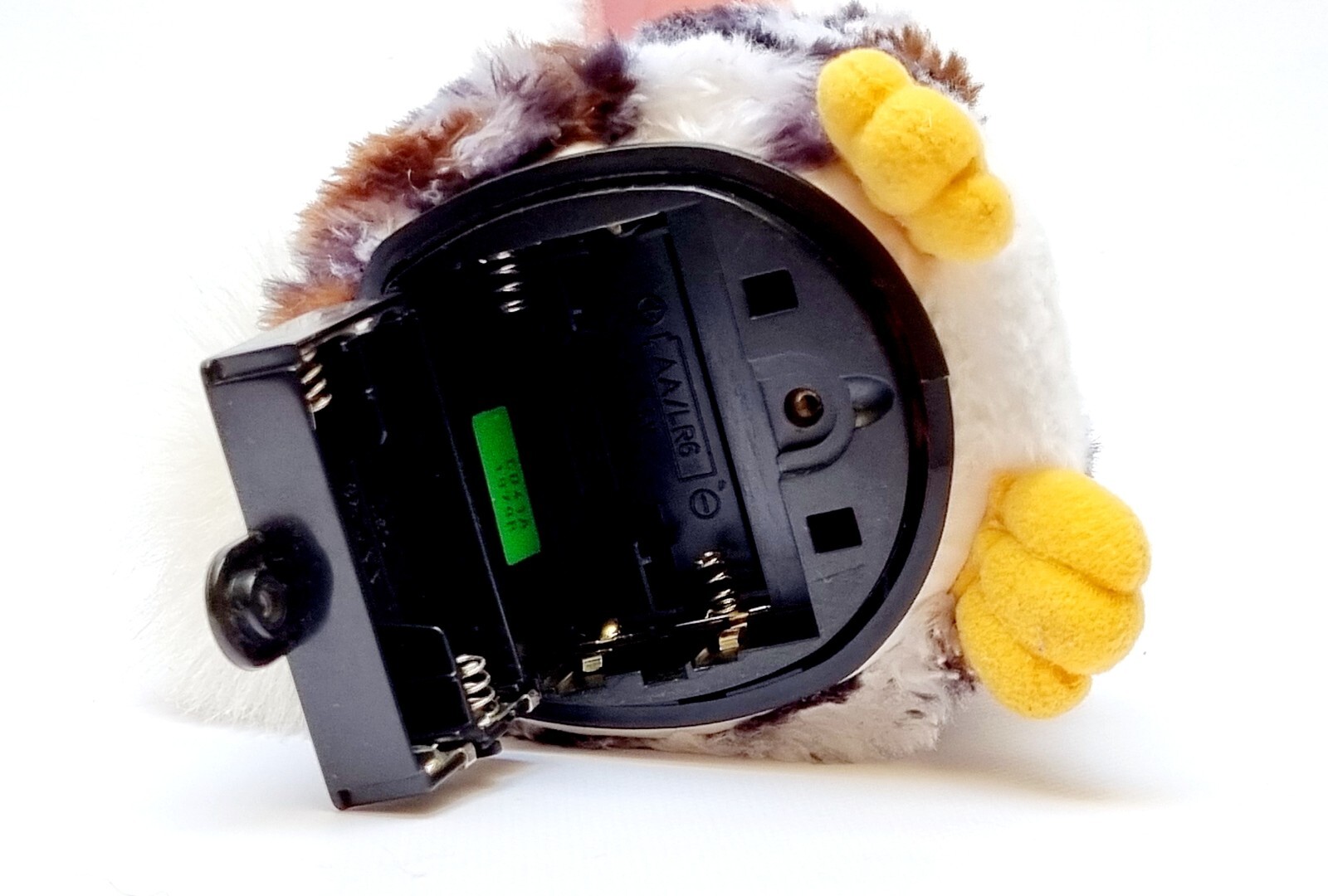 Vintage Furby 1998 Snow Leopard model 70-800 green eyes RARE | eBay