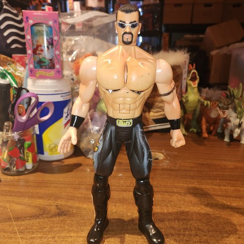 Vintage 1999 Toybiz Buff Bagwell WCW Electronic Tuff Talkin' Wrestlers ...