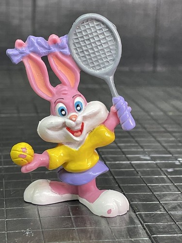 Babs Bunny Tiny Toons PVC Tennis Figure Loony Toons | eBay