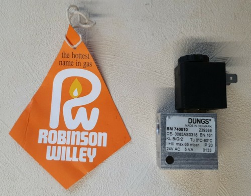 ROBINSON WILLEY BANTAM COMPACT 2 & ECOTHERM GAS SOLENOID DUNGS BM740010 ...