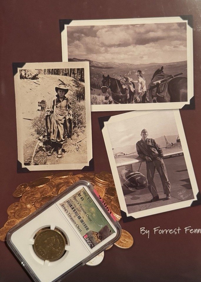 AMAZING! Forrest Fenn Treasure Gold Coin “ON COVER” - “THRILL OF THE ...