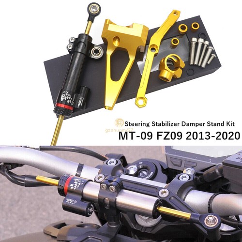For YAMAHA MT-09 FZ09 2013-2020 Motorcycle Steering Stabilizer Damper ...