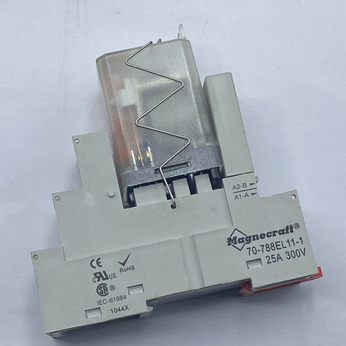 MAGNECRAFT 70-788EL11-1 25A 300V SOCKET, MODULE 70-ASMM-24 & SOCKET ...