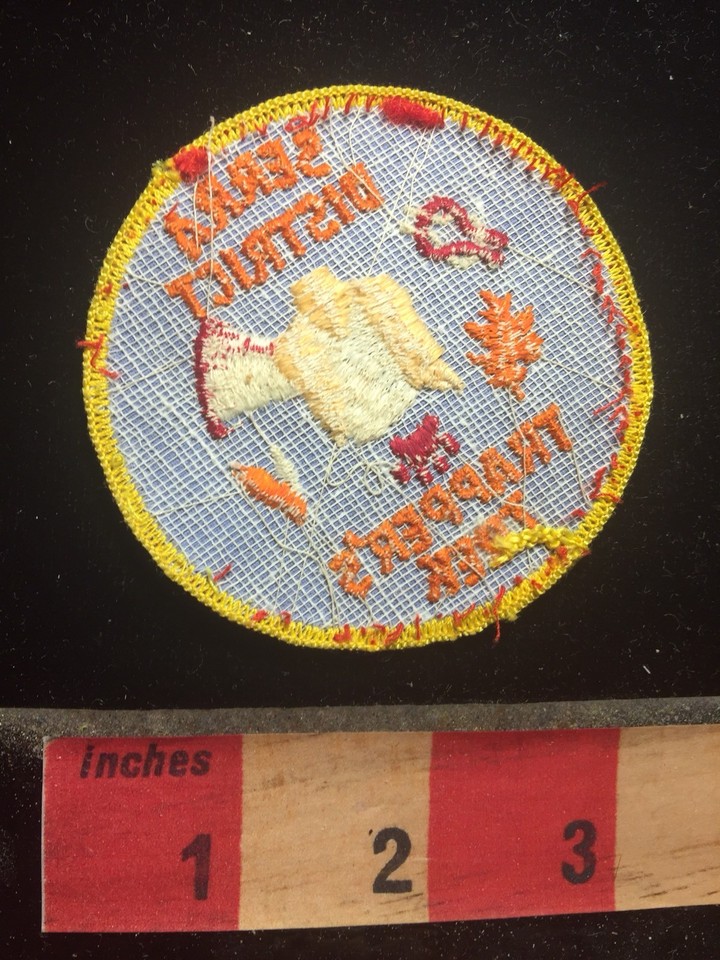 Vtg Mesh Back Boy Scout Patch Sierra District Trappers Trek S69S | eBay