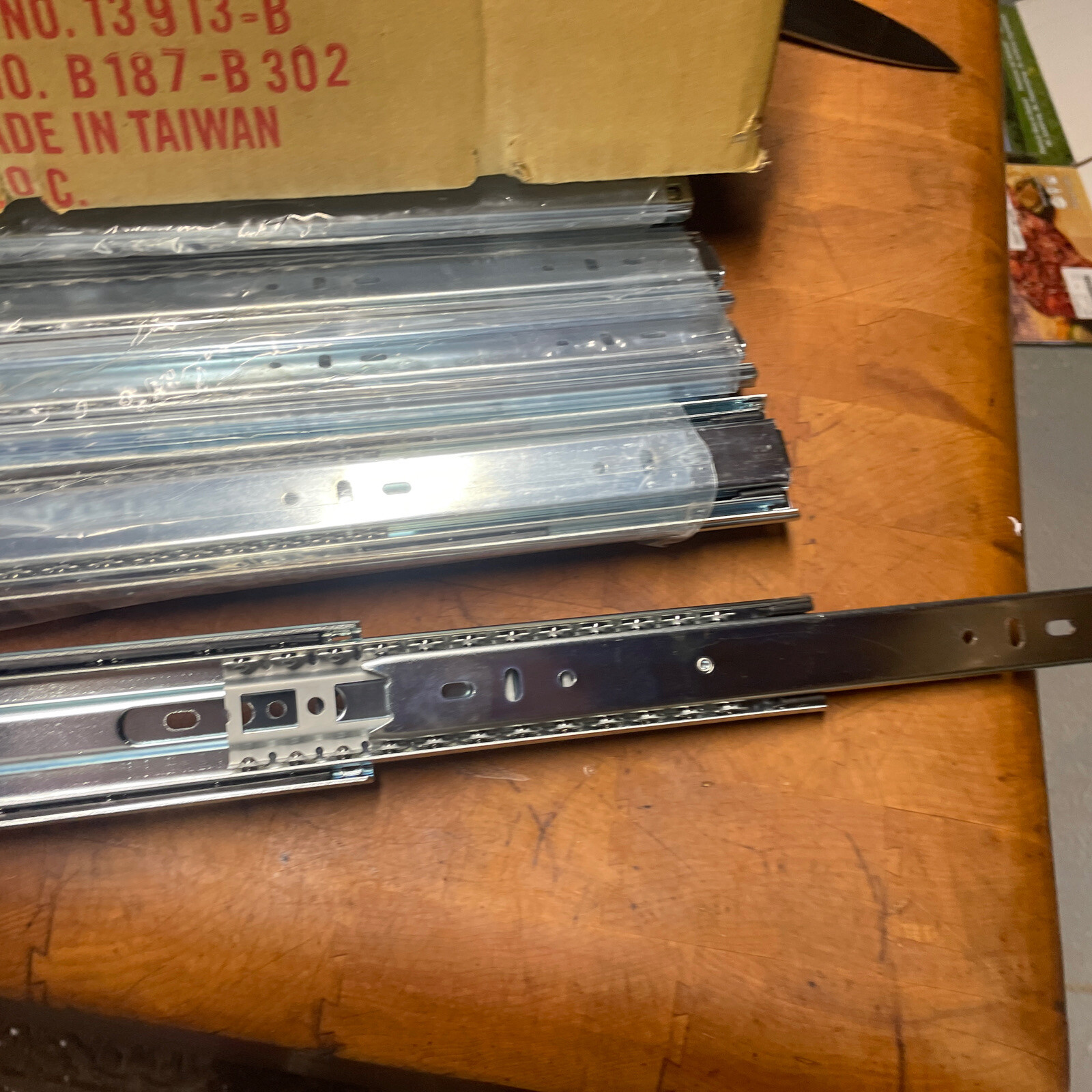 Fulterer 14 Inch Drawer Slides 4 Pairs | eBay