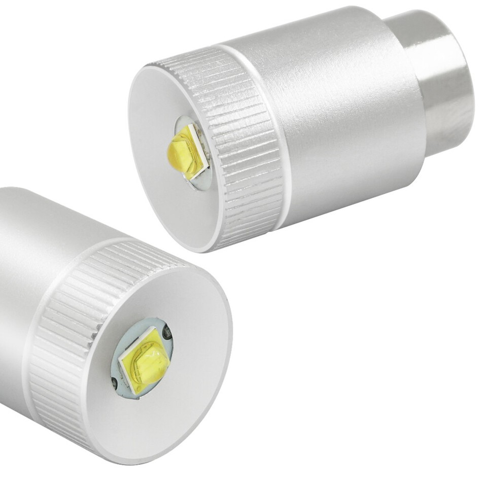 Maglite LED Bulb Conversion Kit LED torch Flashlight Bulbs 3-6 C and D ...