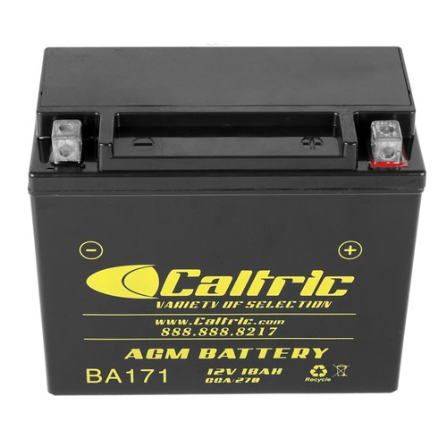 YTX20L-BS Caltric AGM Battery for Harley Davidson 65989-97E 6598997E ...