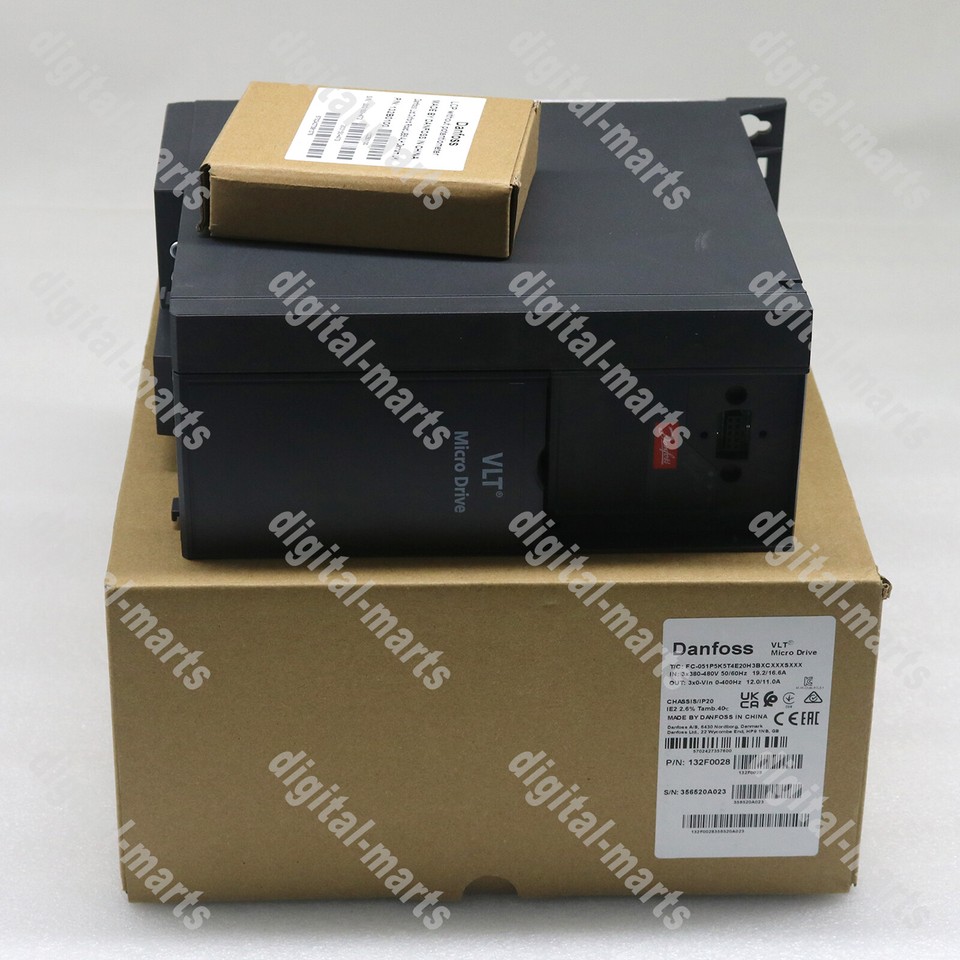 1PC New Danfoss FC-051P5K5T4E20H3BXCXXXSXXX 5.5KW 132F0028 Inverter#LJ ...