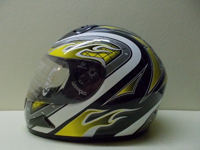 VEGA MACH 1 HELMET YELLOW BLACK AND WHITE SIZE XXL NEW WITH TAGS | eBay