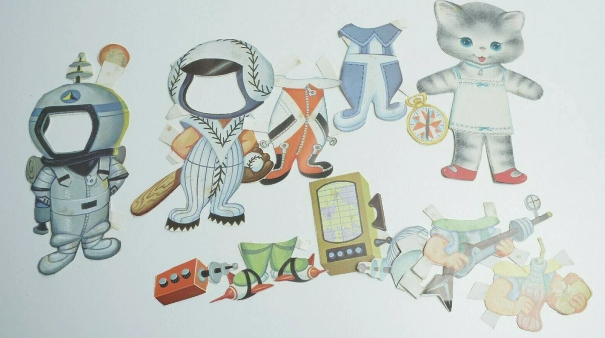 Astronaut Paper Doll