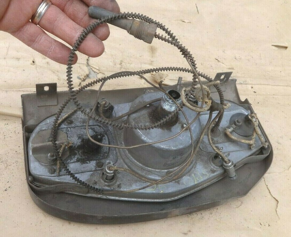 1935 Oldsmobile GAUGE CLUSTER Speedometer Original GM w/ capillary tube ...