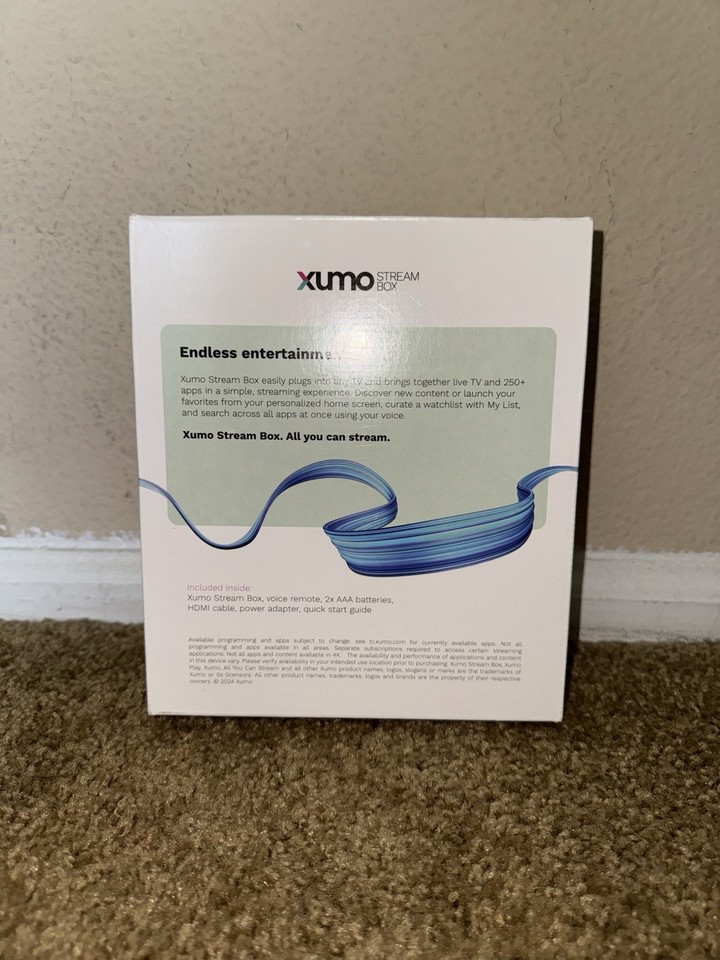 XUMO Stream Box - 4K UHD Streaming with Voice Search | eBay