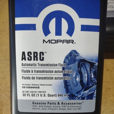 2007-2022 AUTOMATIC TRANSMISSION FLUID ASRC 32 FL OZ. OEM NEW MOPAR ...