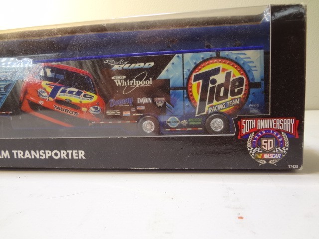 Hot Wheels Ricky Rudd #10 TIDE Racing NASCAR TEAM TRANSPORTER #17428 ...