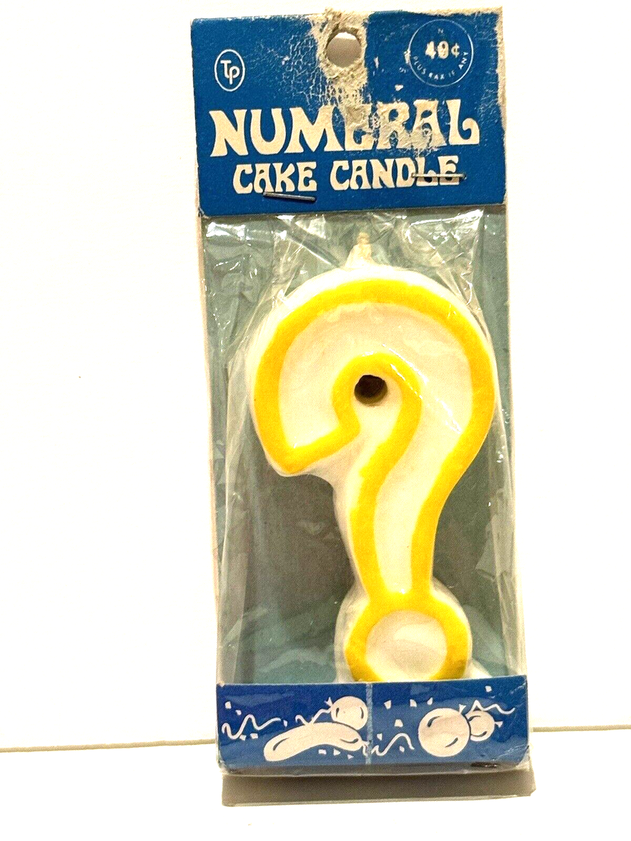 Question Mark Cupcake Toppers