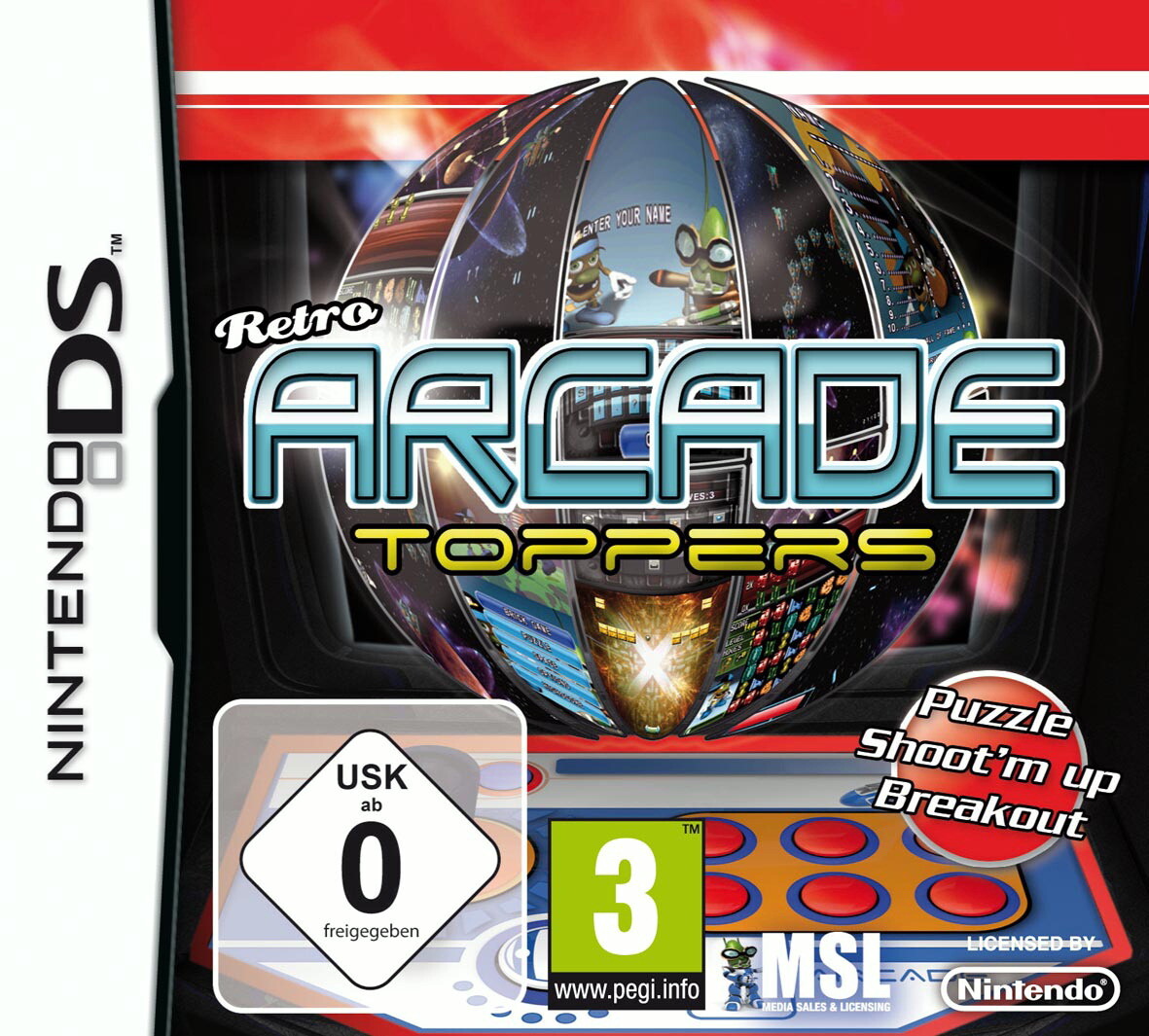 Retro+Arcade+Toppers+%28Nintendo+DS%2C+2012%29 online kaufen | eBay