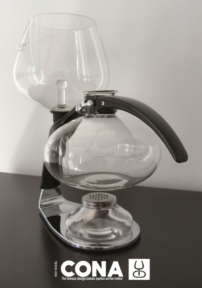 Cona Coffee Maker D-Genius All-Glass 1.13 L - NEW 2024 Quality made in ...