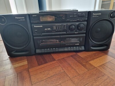 Panasonic RX-DT610 Vintage Boombox Portable Stereo CD Cassette Player ...