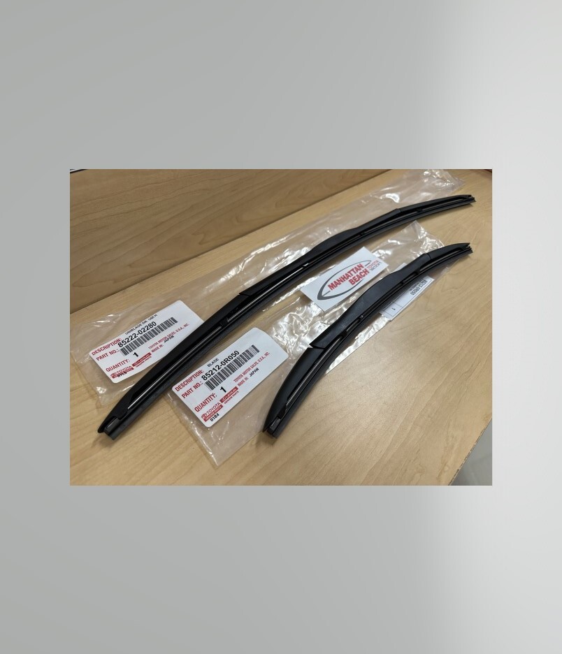13-18 RAV4 Front Wiper Blade Set NEW OEM genuine Toyota 85212-0R050 ...