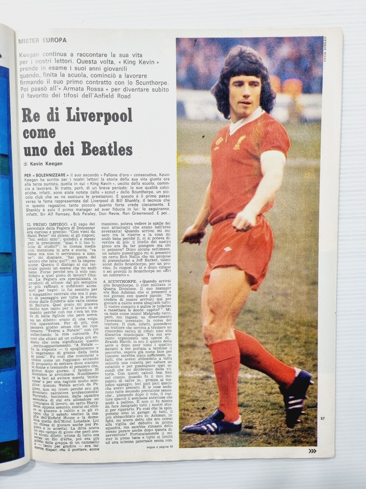 Guerin Sportivo 3-1980 Hansi Muller-Keegan-Liverpool-David Bromberg ...